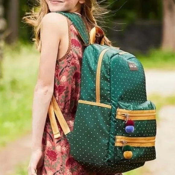 Matilda Jane | Accessories | Matilda Jane Green Polka Dot Cross Campus ...
